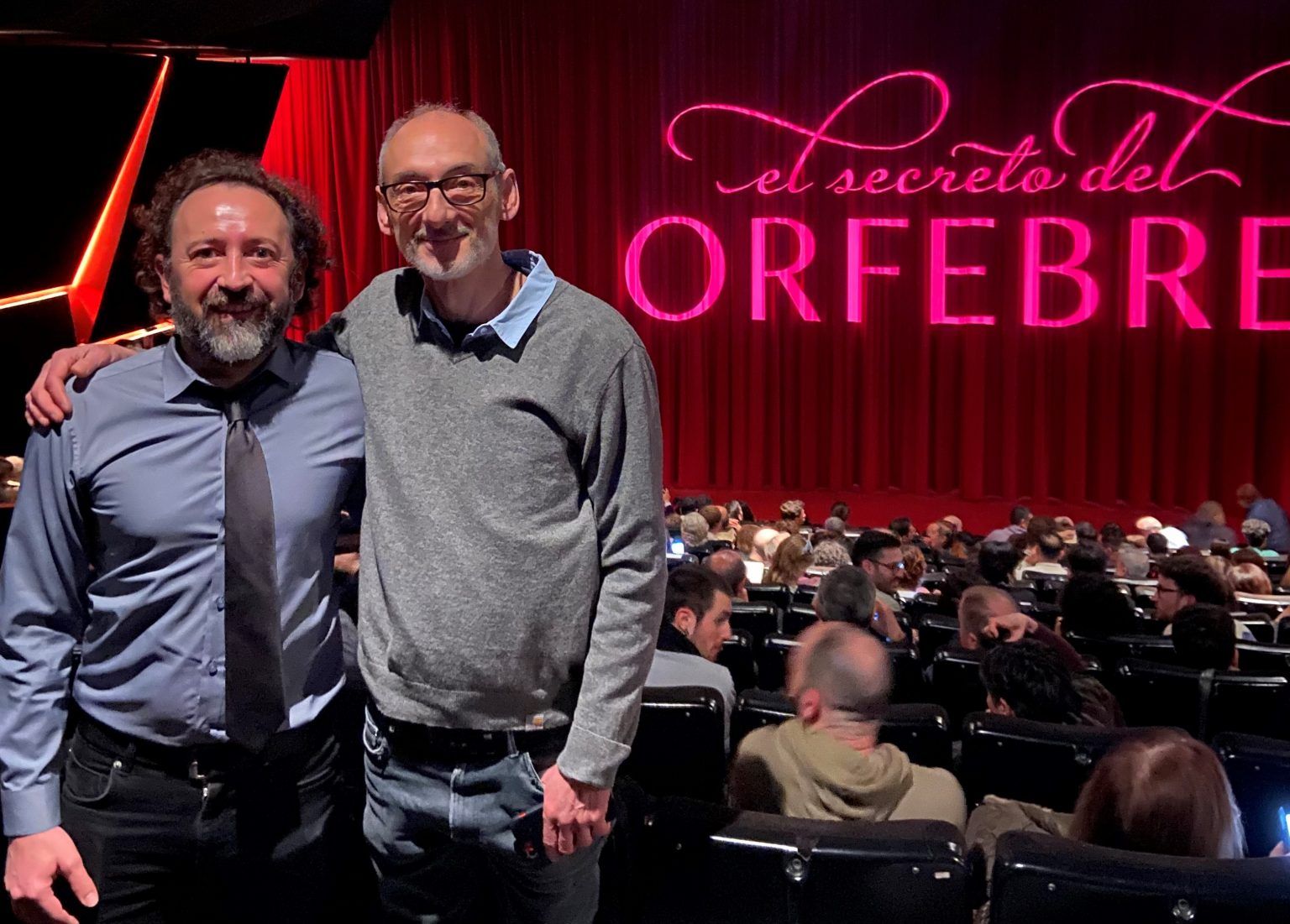 Nova Actors | Carles Cruces y Miguel Ángel González en "El secreto del orfebre"